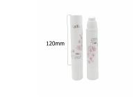 China 30mm Diameter 50ml Plastic Airless Pump Tube for Sunscreen Cream and Cosmetic Primer Packaging for sale