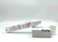 China 30mm Diameter 50ml Plastic Airless Pump Tube for Sunscreen Cream and Cosmetic Primer Packaging for sale