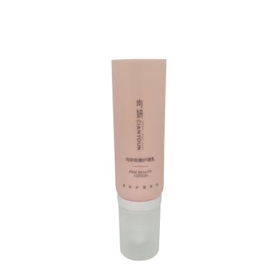 China Custom Cosmetic Plastic Tubes with 5000 MOQ - Aluminum/Plastic Round Packaging for Foundation, Ketchup & Foam Pump Applications for sale