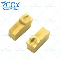 China CVD Coating Parting And Grooving Inserts Golden For CNC Machine Cutting Off for sale