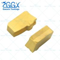 China CVD Coating Parting And Grooving Inserts Golden For CNC Machine Cutting Off for sale