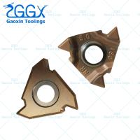 China CNC Cemented Carbide Thread Turning Inserts PVD CVD Coating for sale