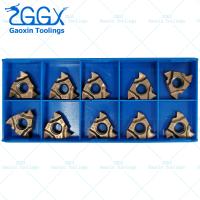 China CNC Cemented Carbide Thread Turning Inserts PVD CVD Coating for sale