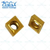 China Square Carbide Boring Inserts CVD Coating Inner Hole CCMT060204-GM for sale