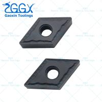 China 10PCS CNC Turning PVD Coated Inserts Black TiAlN Coating DNMG150408-GM for sale