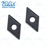 China 10PCS CNC Turning PVD Coated Inserts Black TiAlN Coating DNMG150408-GM for sale
