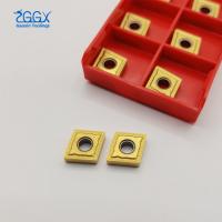 China CNC Cemented Carbide Negative CNMG Turning Inserts CNMG090304-GM for sale