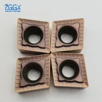 China CNMT120608-GM Tungsten Carbide Inserts Steel Turning for sale