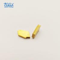 China Parting And Grooving Carbide Cut Off Inserts Multilayer Coated GQD404-GE for sale
