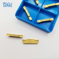 China MGMN300 PVD Coated Parting And Grooving Inserts For Metal Cutting Off for sale