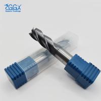 China Carbide High Precision 4 Flute Endmill Flat Solid Milling Cutter for sale