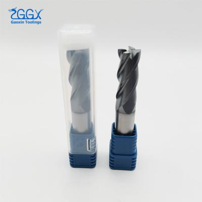China Carbide High Precision 4 Flute Endmill Flat Solid Milling Cutter for sale