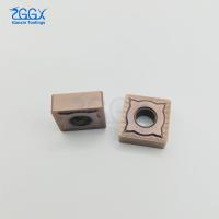 China Bronze PVD Coated Carbide Turning Inserts Negative SNMG 120408-GM for sale