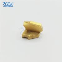 China Golden CNC Lathe Parting And Grooving Inserts for sale
