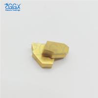China Golden CNC Lathe Parting And Grooving Inserts for sale