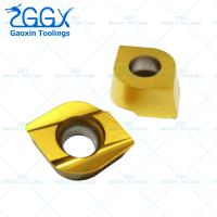 China Golden CNC Carbide Cutting PVD Coated Inserts For Lathe GPMW120560-R for sale