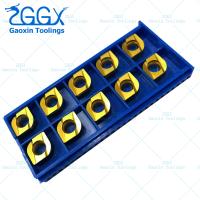 China Golden CNC Carbide Cutting PVD Coated Inserts For Lathe GPMW120560-R for sale