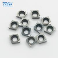 China Silver Aluminum Turning Inserts Carbide Indexable Cutting Inserts CCGT CCGT040102 for sale