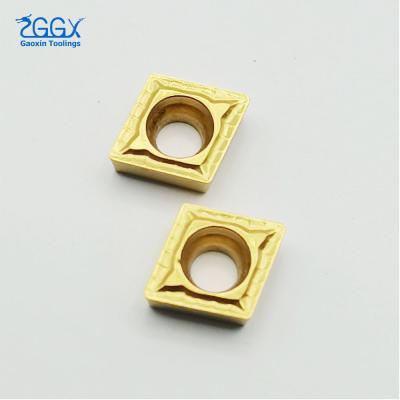 China Tungsten Carbide CVD Coated Inserts CCMT060204 For Lathe Turning Tool for sale