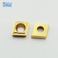 China Tungsten Carbide CVD Coated Inserts CCMT060204 For Lathe Turning Tool for sale