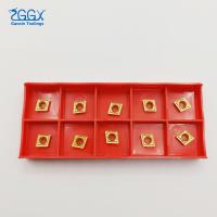China Tungsten Carbide CVD Coated Inserts CCMT060204 For Lathe Turning Tool for sale