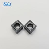China Dark Grey CNC Turning Cemented Carbide Insert CCMT120404 For Lathe Turning Tools for sale