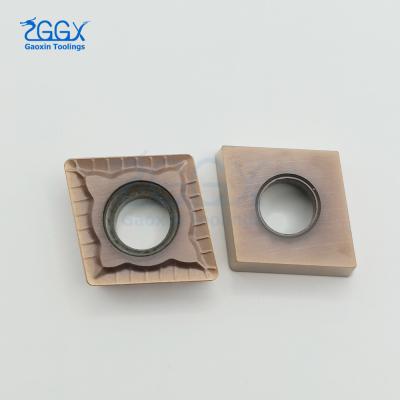 China CCMT120408 Cemented Carbide CCMT432 PVD Coated Inserts For CNC Turning Cutting Tool for sale