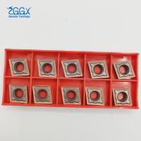 China CCMT120408 Cemented Carbide CCMT432 PVD Coated Inserts For CNC Turning Cutting Tool for sale