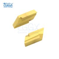 China PVD Coated Parting And Grooving Inserts For Cutting Off Metal for sale