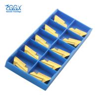 China PVD Coated Parting And Grooving Inserts For Cutting Off Metal for sale
