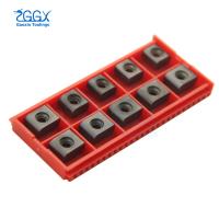 China Square CNC Tools Carbide Turning Inserts For Crankshaft Make for sale