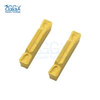 China Parting And Grooving Carbide Cutoff Inserts CVD Coated GQD204 for sale