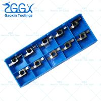 China Carbide PVD Coated Parting And Grooving Inserts CNC Turning Cutting for sale