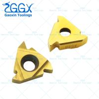 China CNC Turning Cemented Carbide Threading Inserts PVD Coating GT4Y1W3 for sale