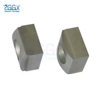 China Square CNC Milling Tungsten Carbide Inserts Metal Cutting PVD Coated Black for sale