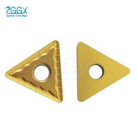 China TNMM220412 Series Cemented Carbide Inserts CNC Lathe Turning Insert Golden Caoting for sale