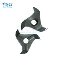 China TiAlN Black Coating Cemented Carbide Inserts For Lathe Tool Cutter for sale