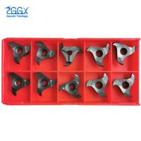 China TiAlN Black Coating Cemented Carbide Inserts For Lathe Tool Cutter for sale