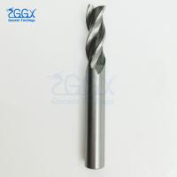 China High Precision Solid End Mill 3 Flute Flat Square For Stainless Steel 8X8 for sale
