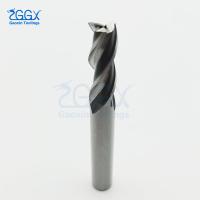 China High Precision Solid End Mill 3 Flute Flat Square For Stainless Steel 8X8 for sale
