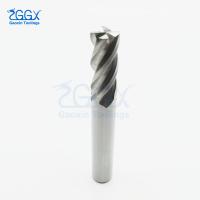 China 10mm Carbide 4 Flutes Solid End Mill Tungsten Milling Cutters for sale