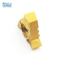 China Golden Cemented Carbide Threading Inserts Lathe Cutting 22.01NL-5.00GM for sale