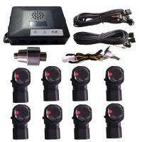 China Delicated Low Level Upgrade High Level Toyota Corolla Front 4 and Rear 4 Parking Reverse Sensor System for sale