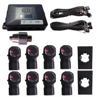 China Delicated Low Level Upgrade High Level Toyota Corolla Front 4 and Rear 4 Parking Reverse Sensor System for sale