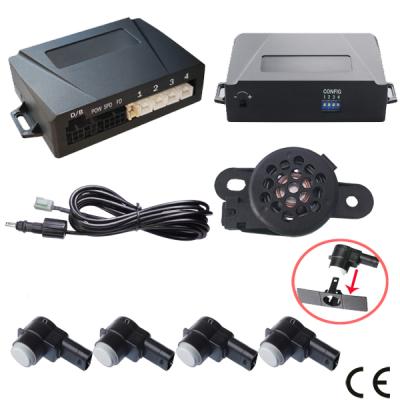 China Parking Distance Speaker Alarm Front Rear 4 Sensor Kit Reverse Sensor Sensors Price For Cars for sale