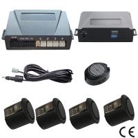 China Car Distance Assist Backup Buzzer Alarm 18.5mm Angle Front And Rear Bumper Parking Sensors System Price for sale