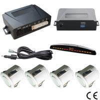China Car Distance Assist Backup Buzzer Alarm 18.5mm Angle Front And Rear Bumper Parking Sensors System Price for sale