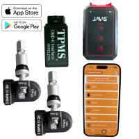 China Aftermarket Tire Air Pressure Monitoring System Tpms Sensor Programmable 433Mhz for sale