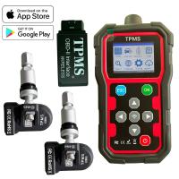 China Aftermarket Tire Air Pressure Monitoring System Tpms Sensor Programmable 433Mhz for sale