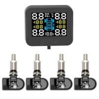 China Aftermaket Lcd Display Car External Tire Pressure Monitoring System Tpms Sensor for sale